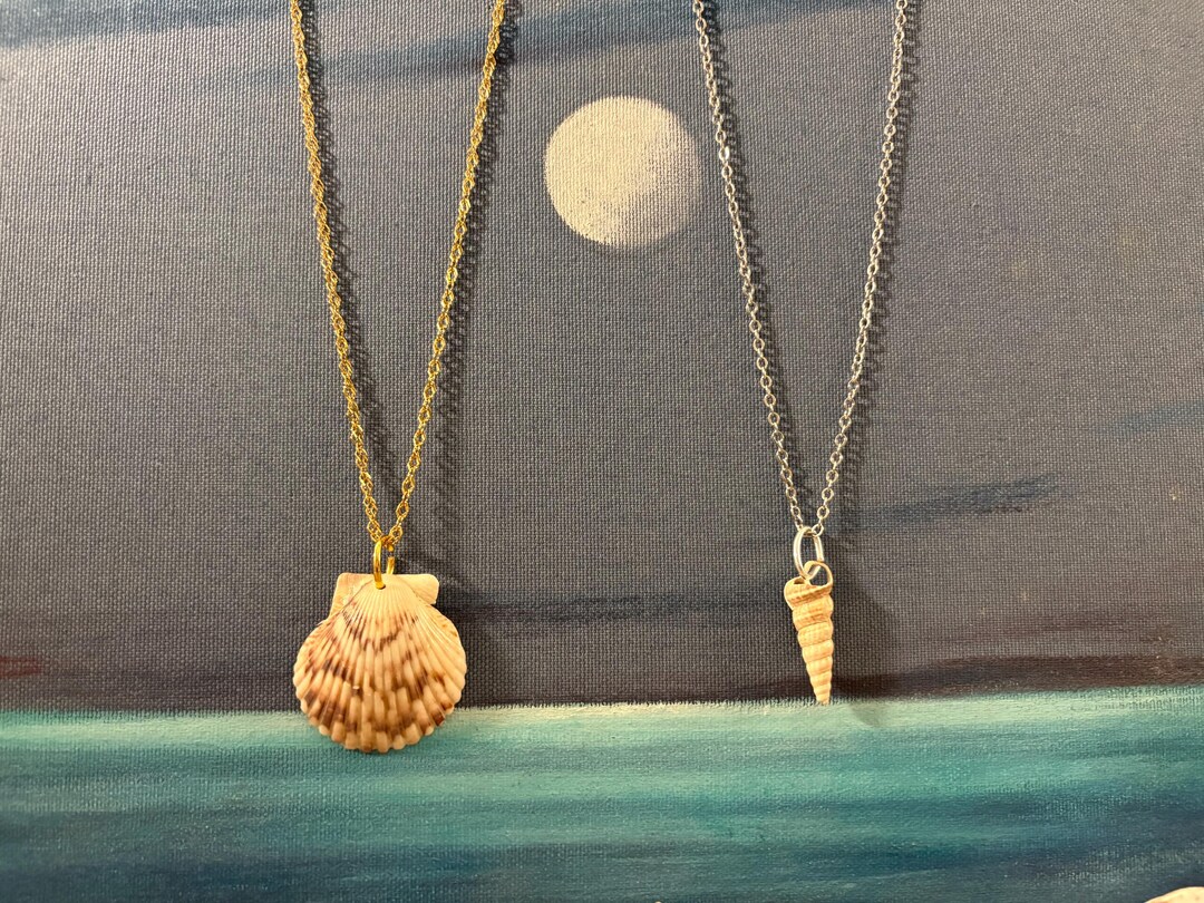 Handpicked Real Seashell Necklace - Etsy