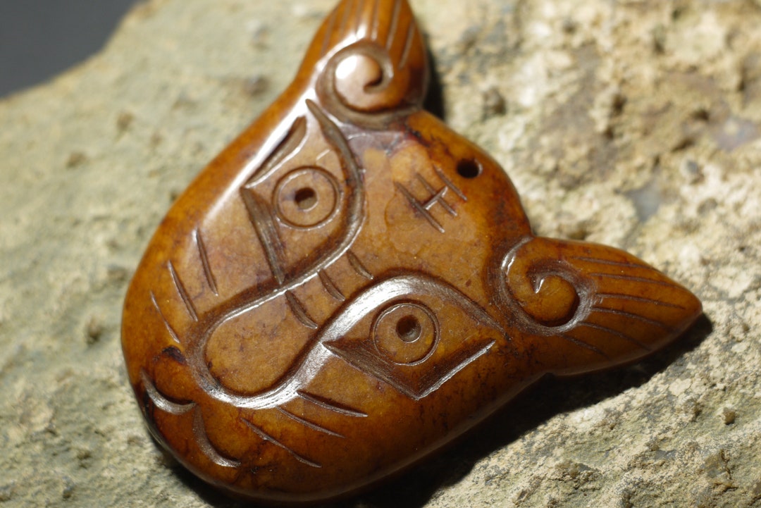 Antique Tiger Amulet Chinese Relic Shoushan Carving 285 Carat 19th C ...