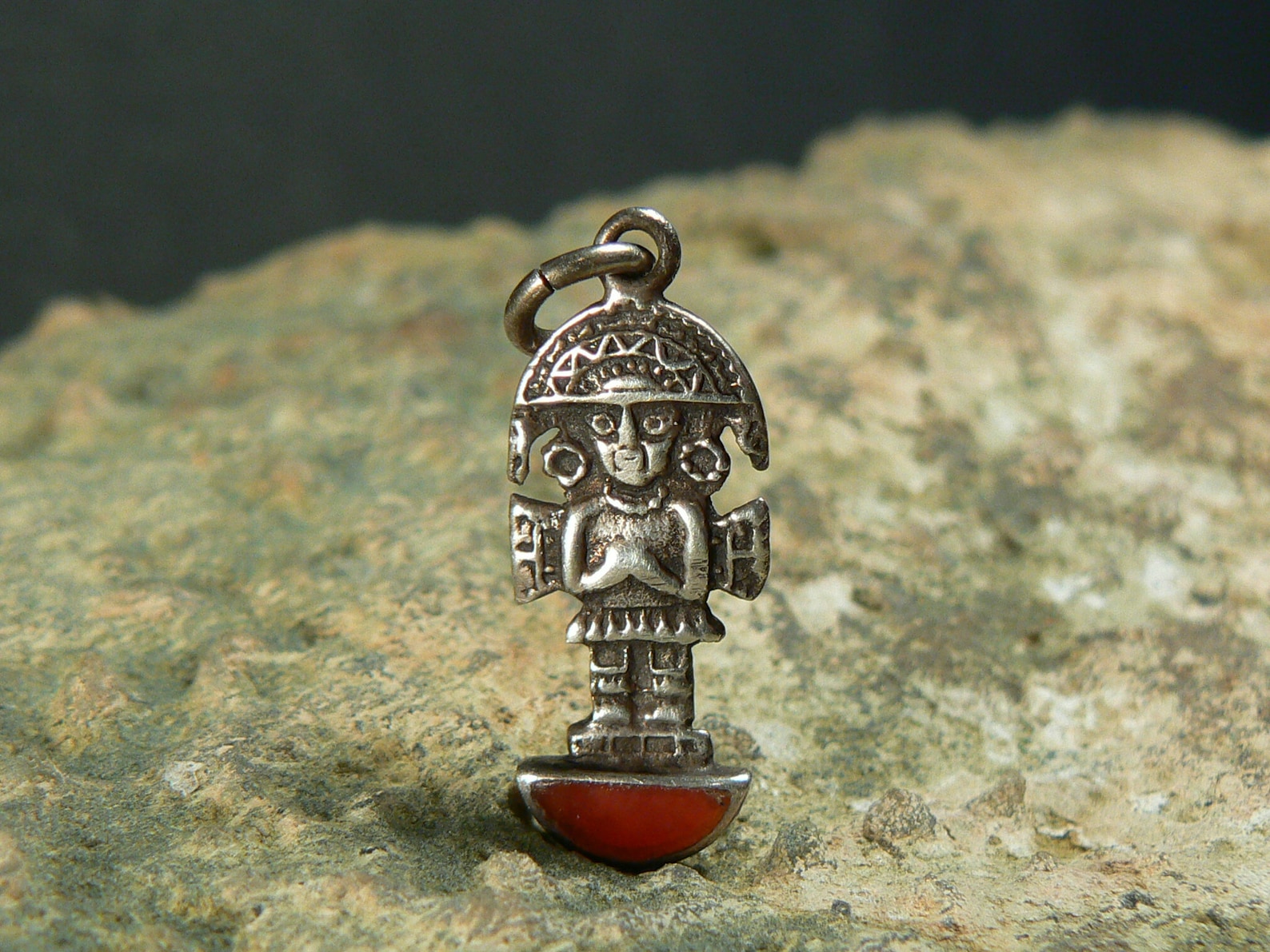 Antique Amulet of Viracocha Pre-inca Supreme Creator Sterling - Etsy
