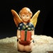 Gift Giving Fairy Elf Wish Box Antique Designer Porcelain Statuette ...