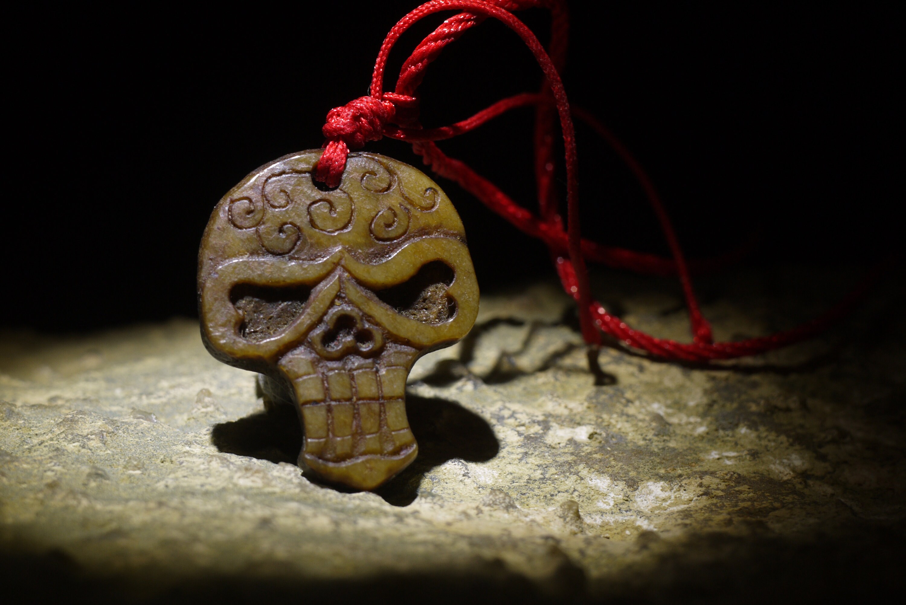 Kapala Skull Lama Third Eye Dharmapala Amulet Pendant - Etsy
