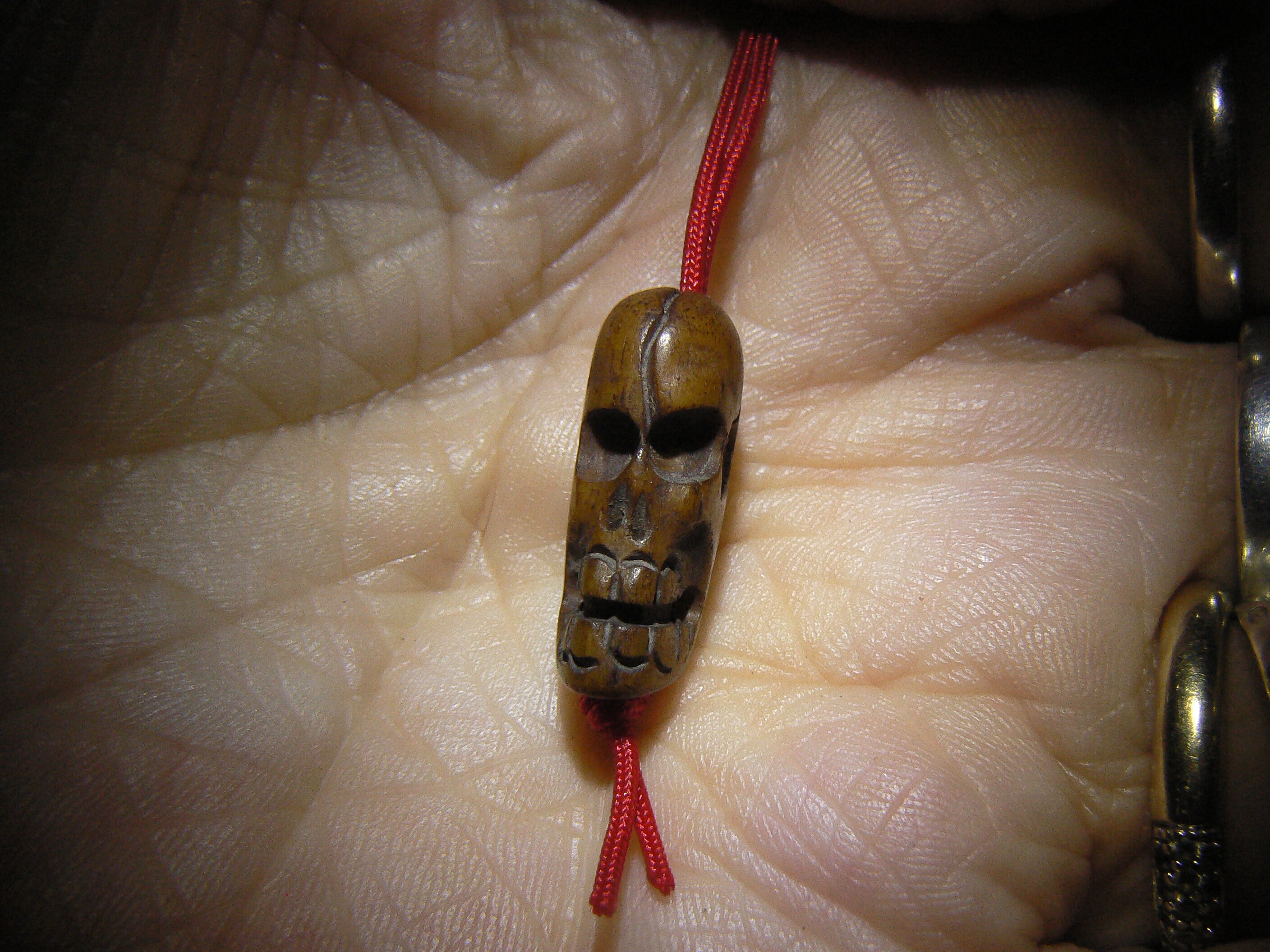 Amulet of Kali Ma Demons Killer, Kali Prayer Bead, Ancient KAPALA ...