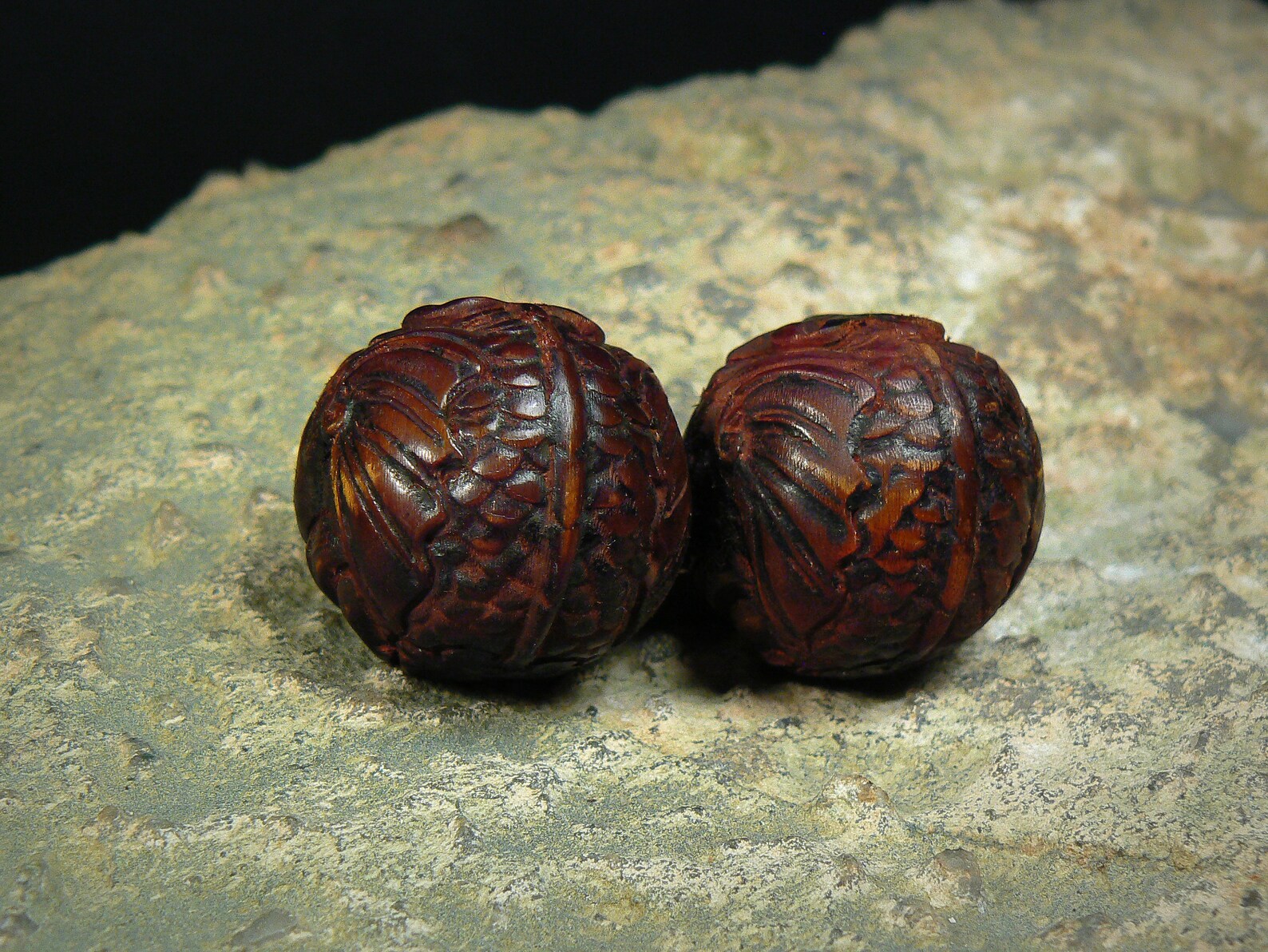 Antique Japan Oni Bat Dragon OJIME Beads NETSUKE Inro 19thc | Etsy