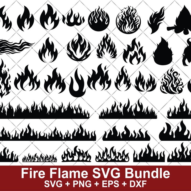 Flame Motorcycle Decal - Etsy
