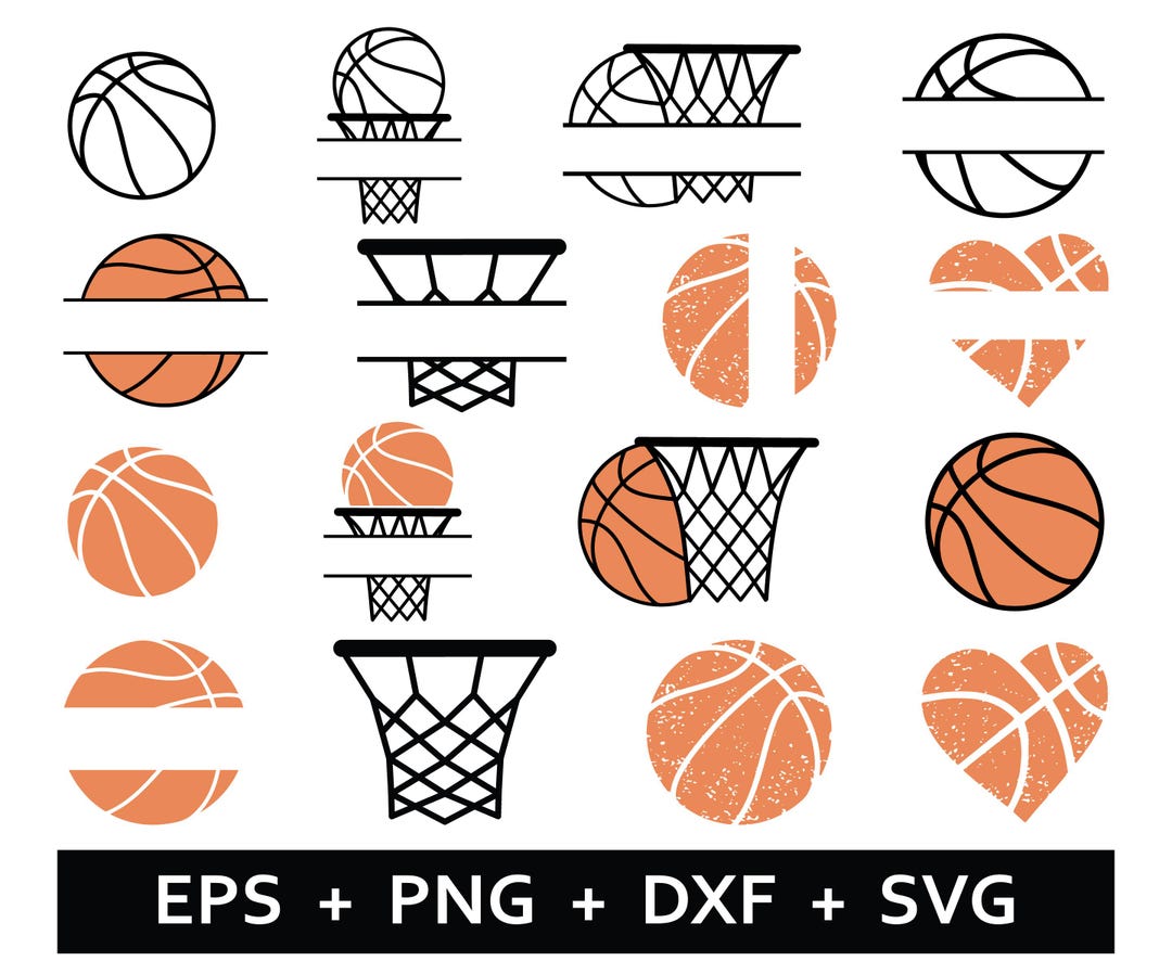 Basketball SVG Clipart, Basketball Svg, SVG Clipart for Circuit ...