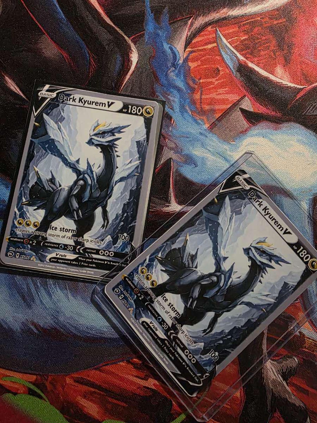 Custom Fanart SAR Dark Kyurem - Etsy