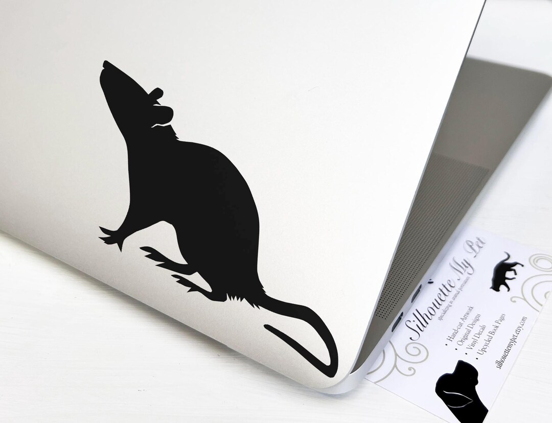 Rat Vinyl Decal - Bumper Sticker - Silhouettemypet Design:oa-rat01 - Etsy