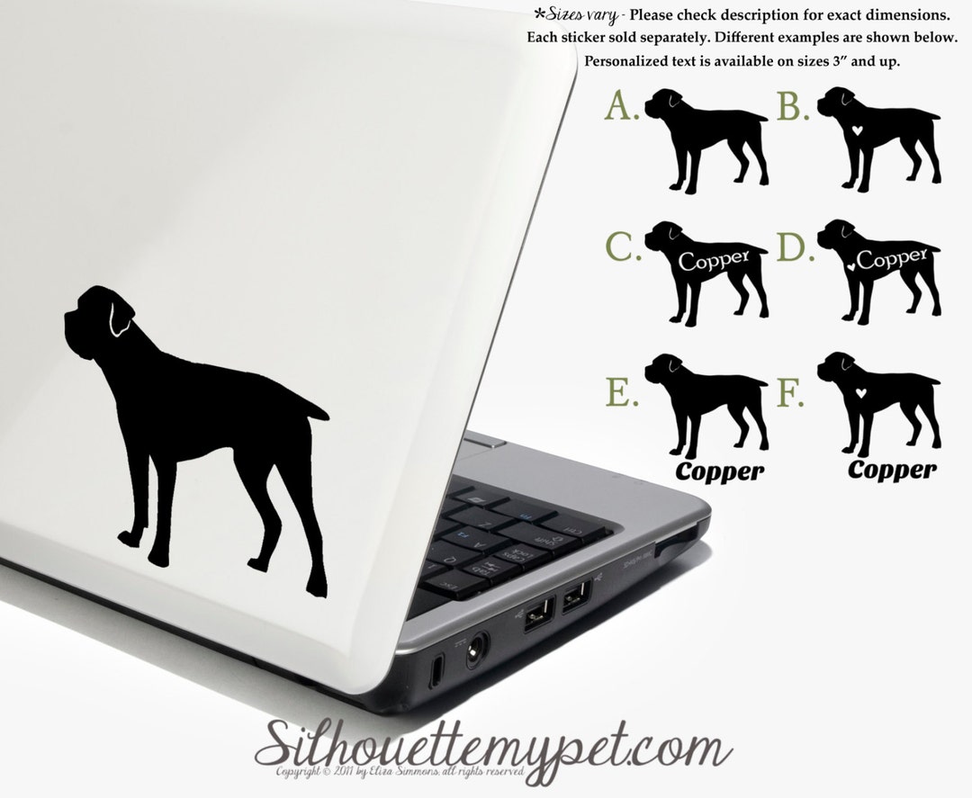 Cane Corso Decal natural Ears Docked Tail Decal Vinyl - Etsy