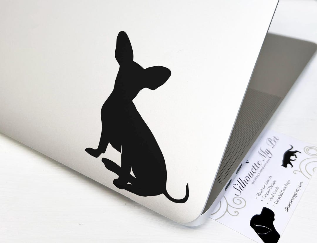 Chiweenie Decal Chihuahua Dachshund Mix Dog Vinyl Decal - Bumper ...