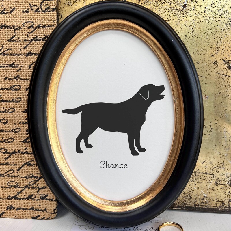 Labrador Silhouette - Etsy