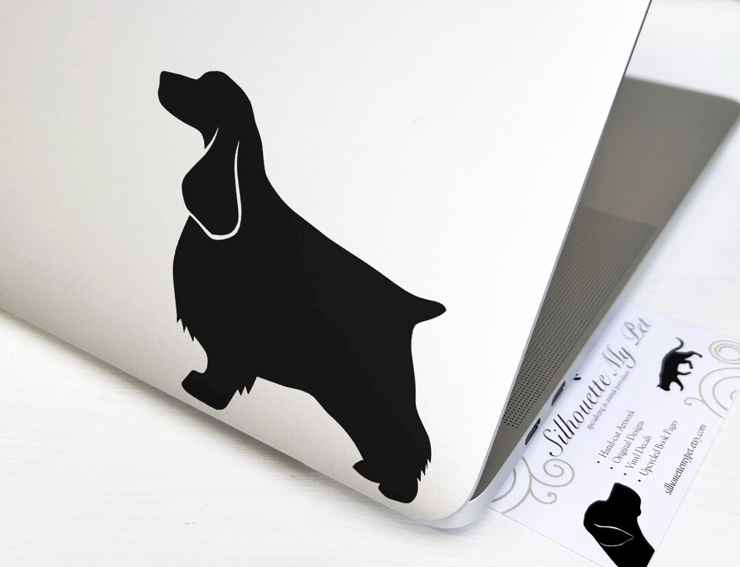English Cocker Spaniel Dog Vinyl Decal - Bumper Sticker ...