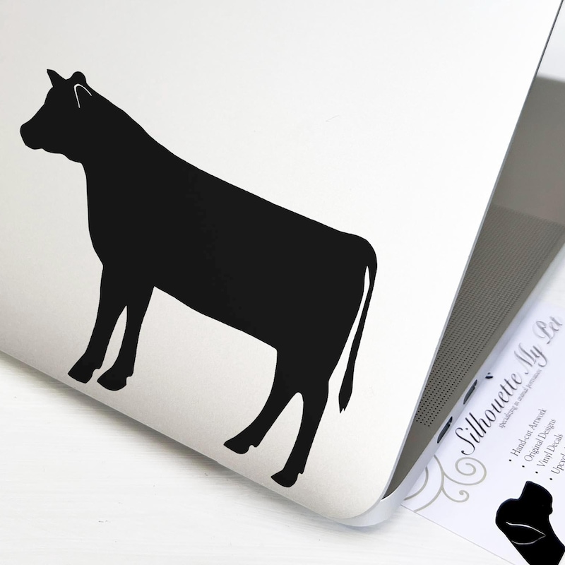 Show Heifer Silhouette - Etsy