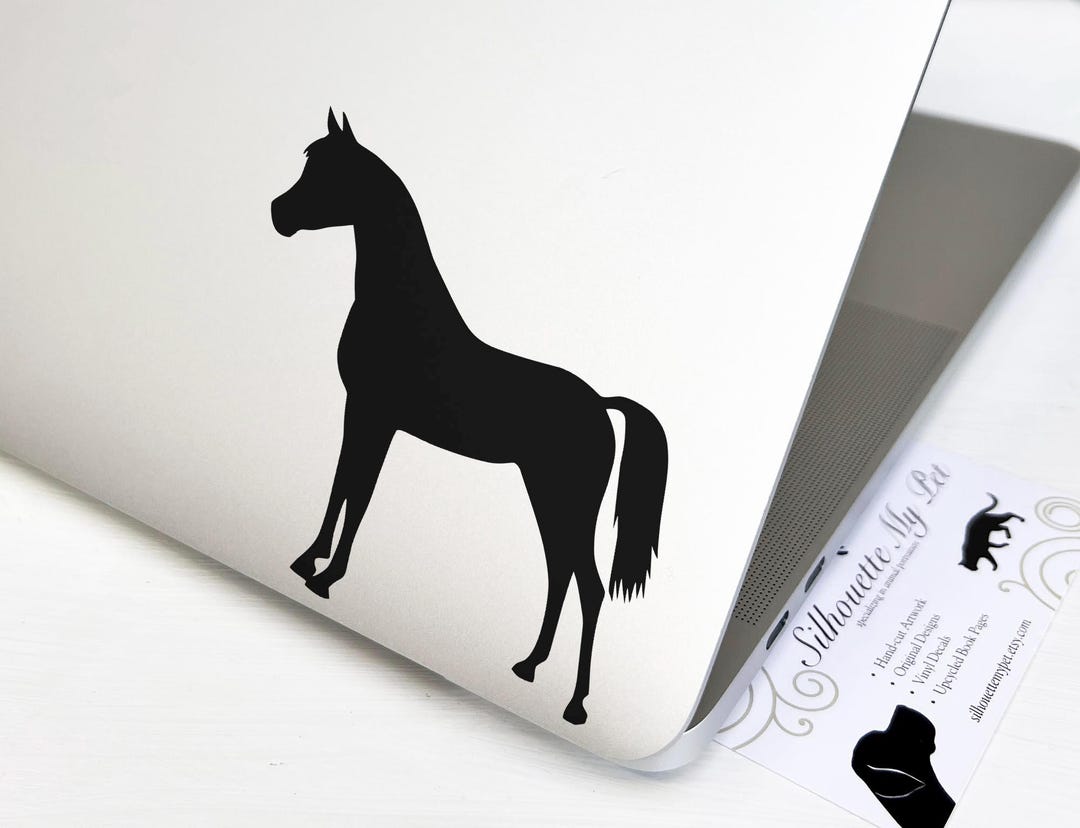 Arabian Horse Vinyl Decal - Bumper Sticker - Silhouettemypet Design:hor ...