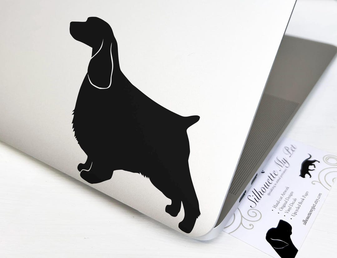 English Springer Spaniel Dog Vinyl Decal - Bumper Sticker ...