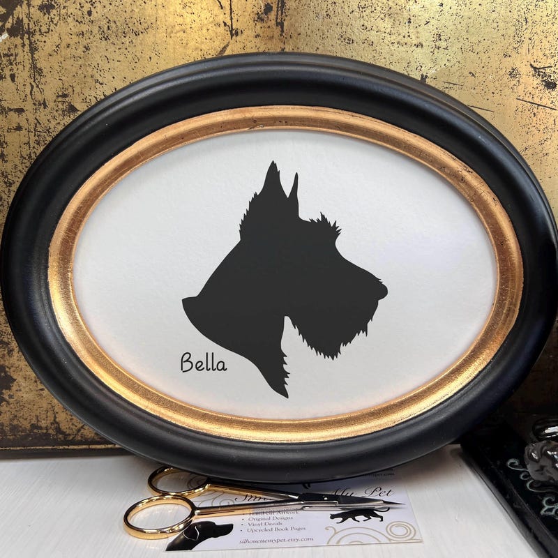 Scottie Dog Silhouette - Etsy