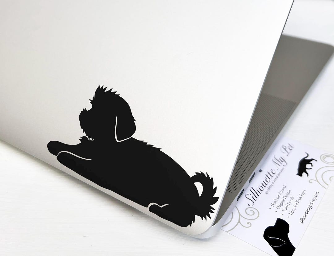 Poochon Decal Vinyl Sticker (poodle Bichon Mix) - Bumper Sticker ...
