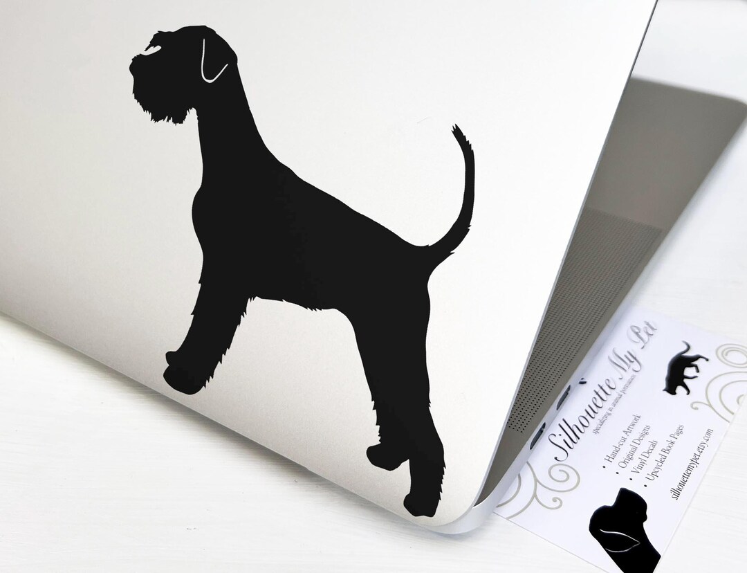 Giant Schnauzer Decal (natural Ears Tail) Vinyl Sticker -- Bumper ...