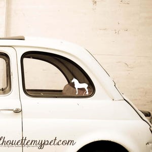 Percheron Draft Horse Vinyl Decal - Bumper Sticker - Silhouettemypet ...