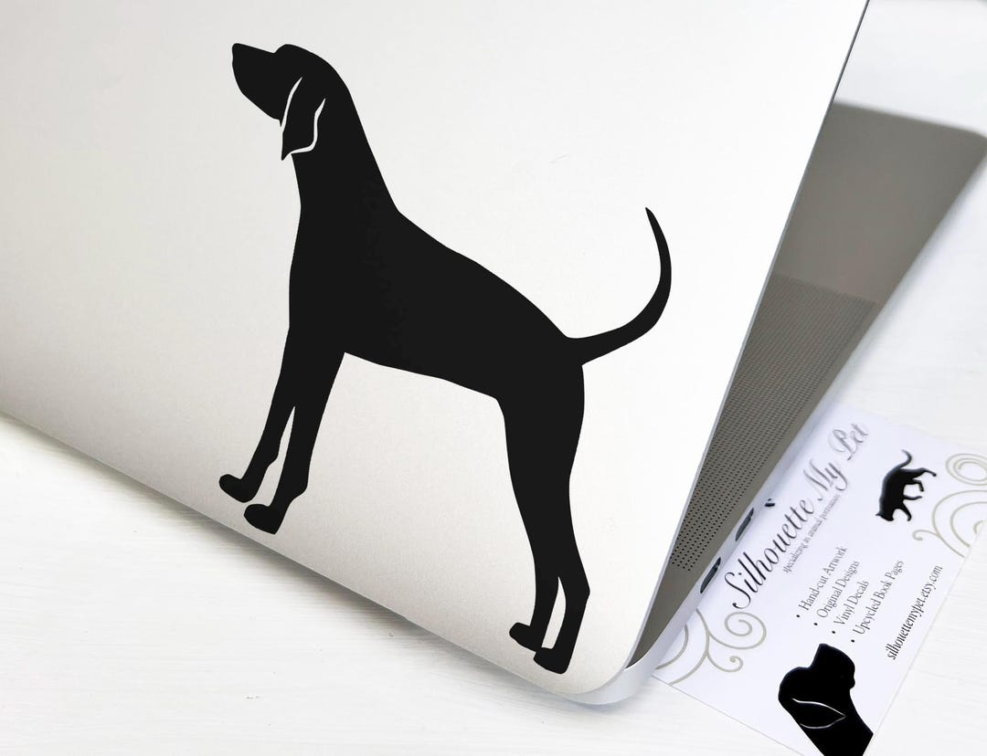 Treeing Walker Coonhound Dog Vinyl Decal - Bumper Sticker ...