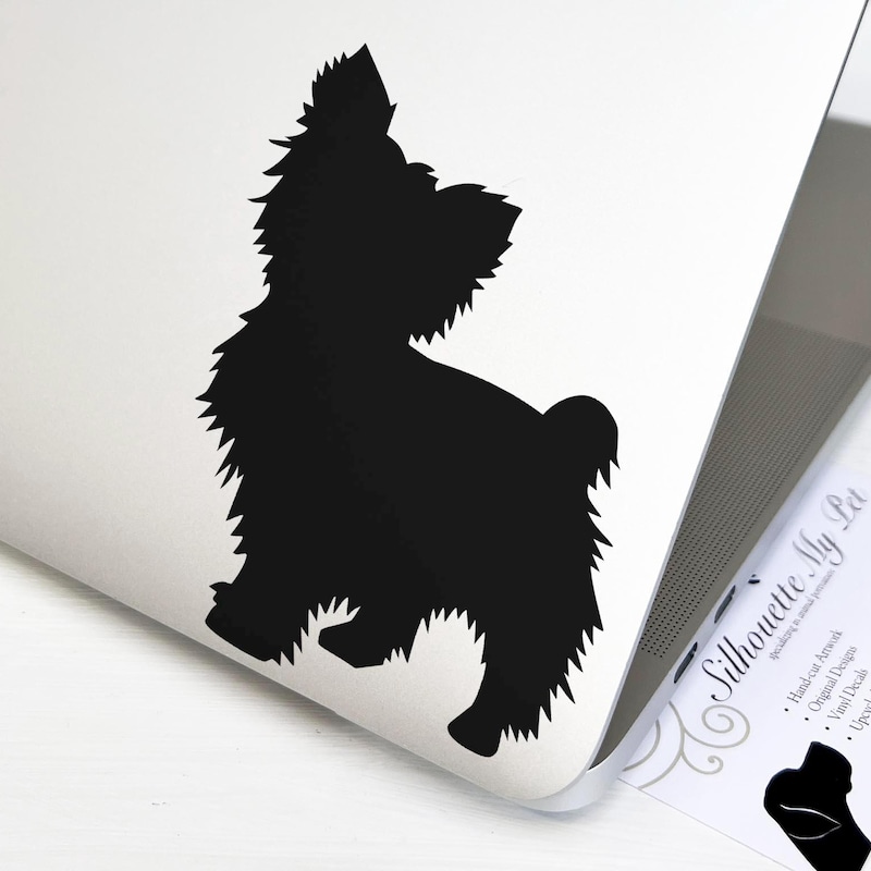 Yorkie Decal for Car - Etsy