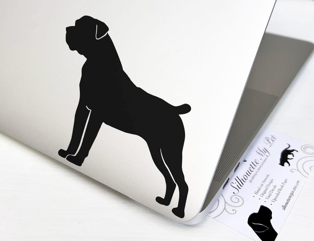 Boerboel Dog Vinyl Decal - Bumper Sticker - Silhouettemypet Design:dog ...