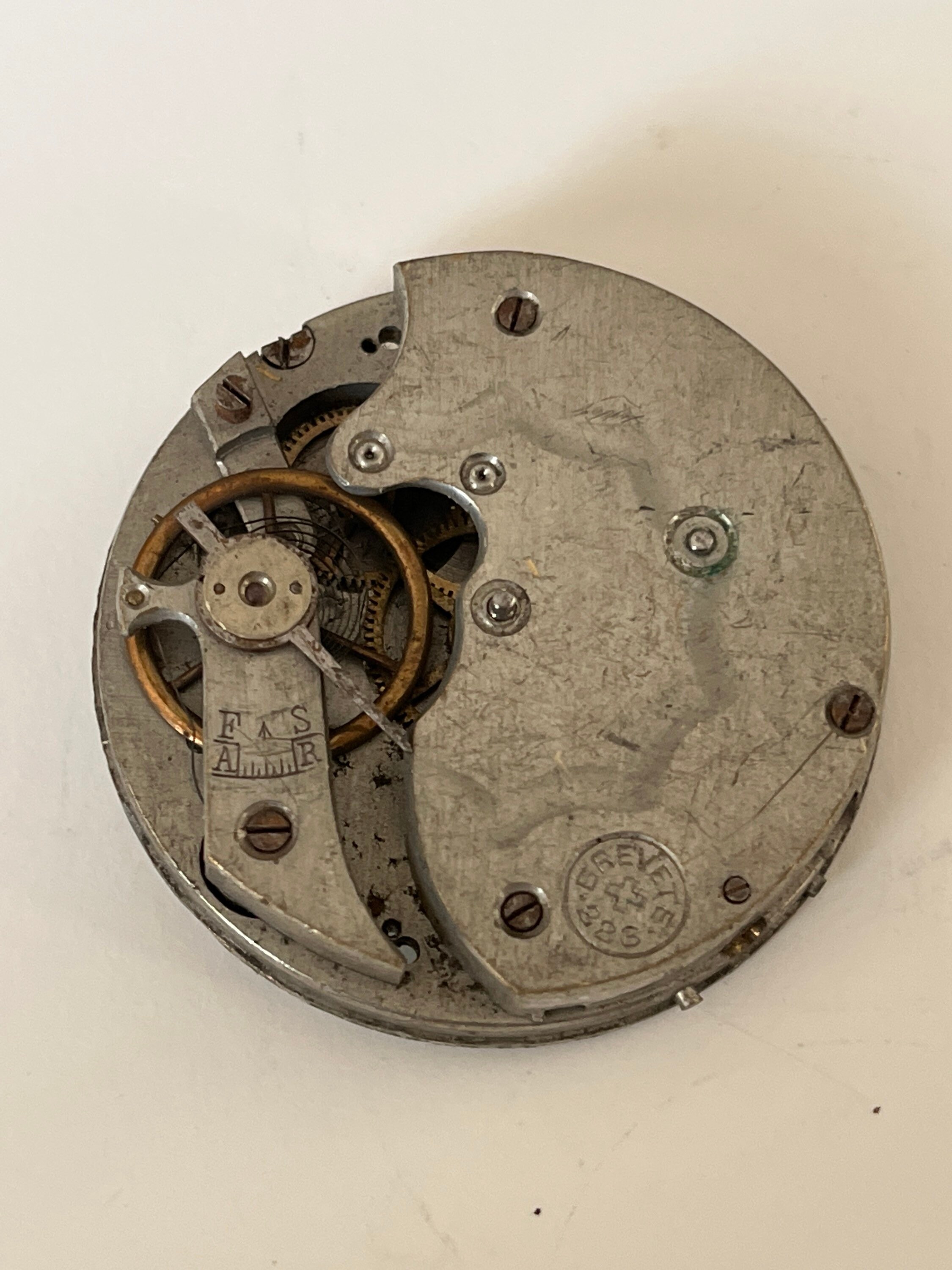 Antique 42mm Jeweled Pocket Watch Movement - Etsy