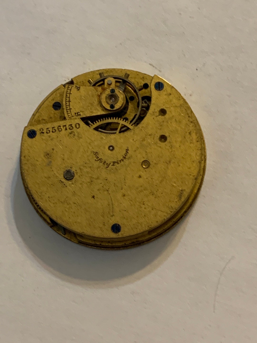 Antique 42mm Gold Jeweled Pocket Watch Movement - Etsy