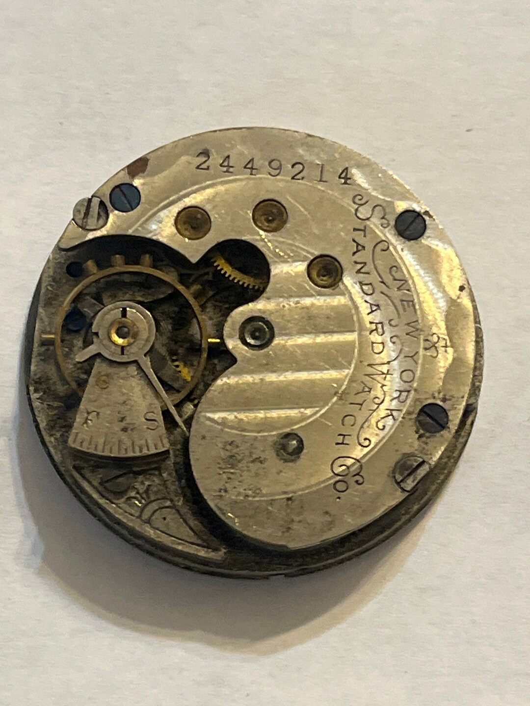 Antique 35mm Jeweled Pocket Watch Movement - Etsy