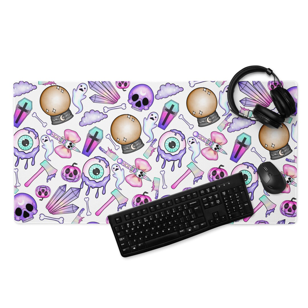 Pastel Horror Goth Gaming Desk Mouse Pad - Etsy