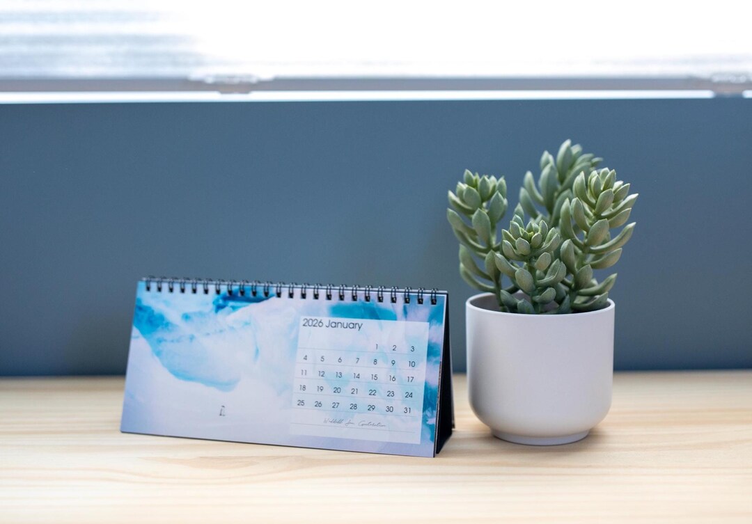 7 Continents Photography Desktop Calendar - Etsy