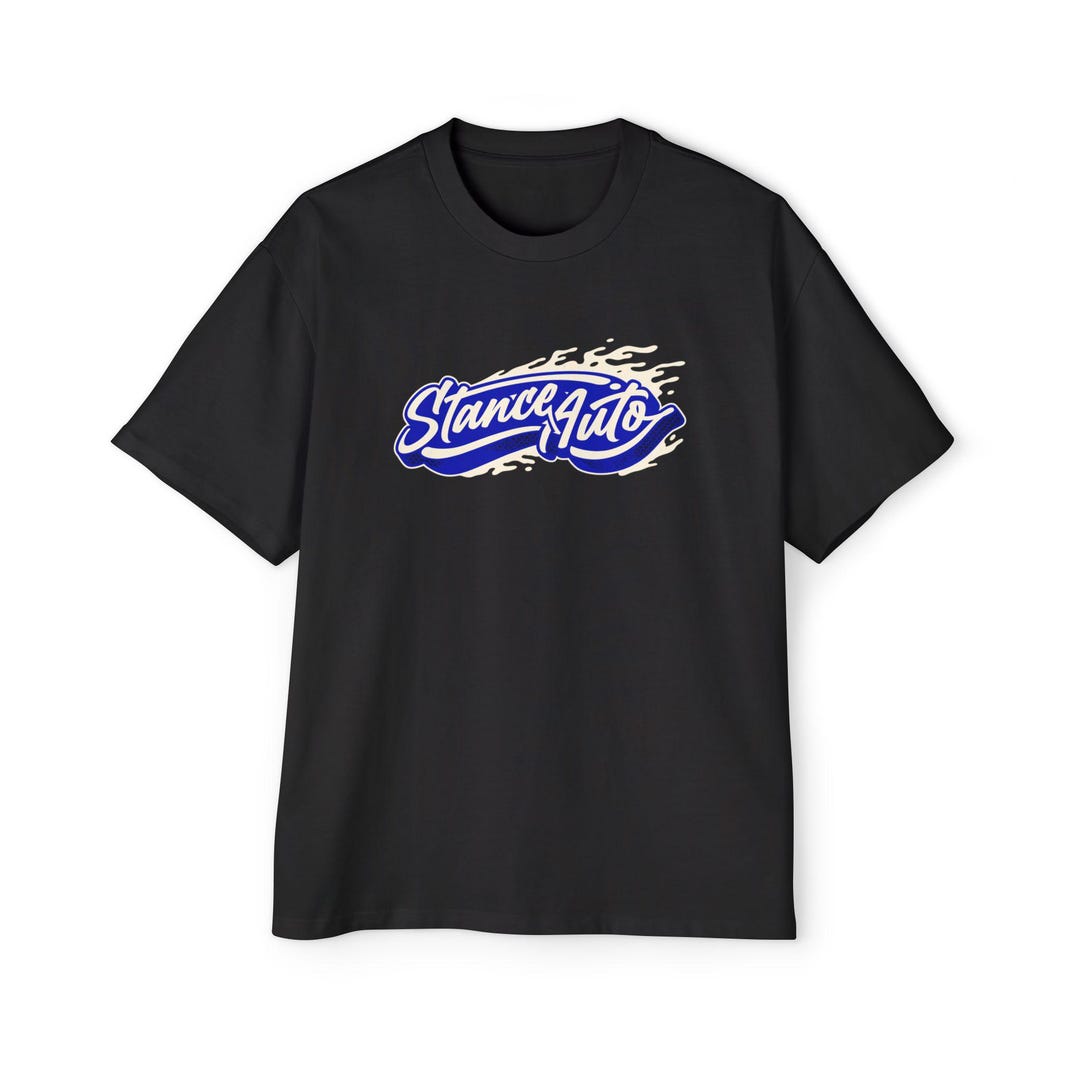 Stance Auto Ford Coyote Mustang Heavy Oversized Tee - Etsy