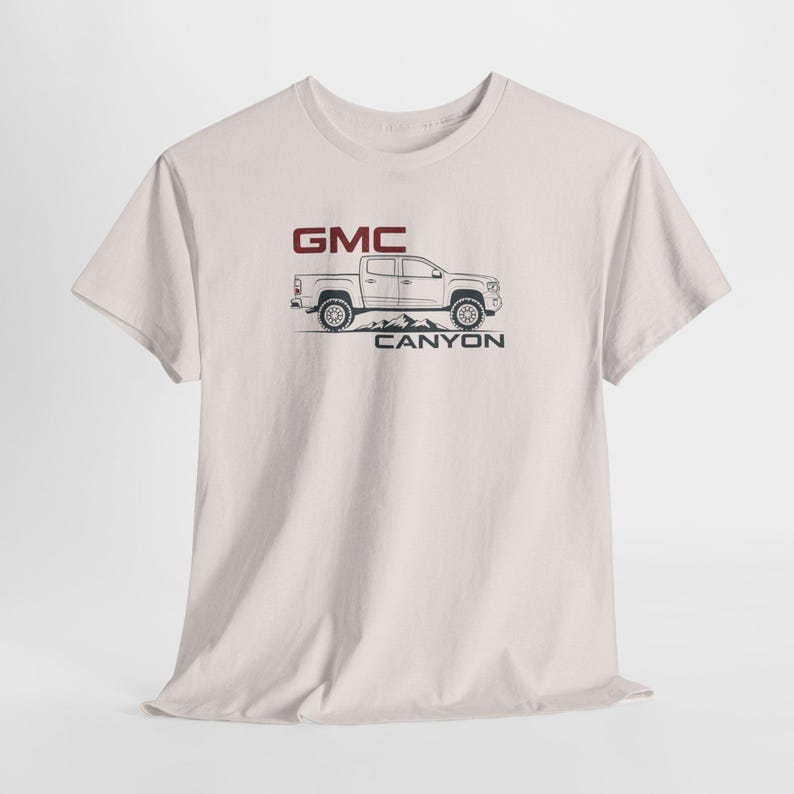 GMC Canyon Truck Tee | Truck Outline Graphic T-shirt - Etsy