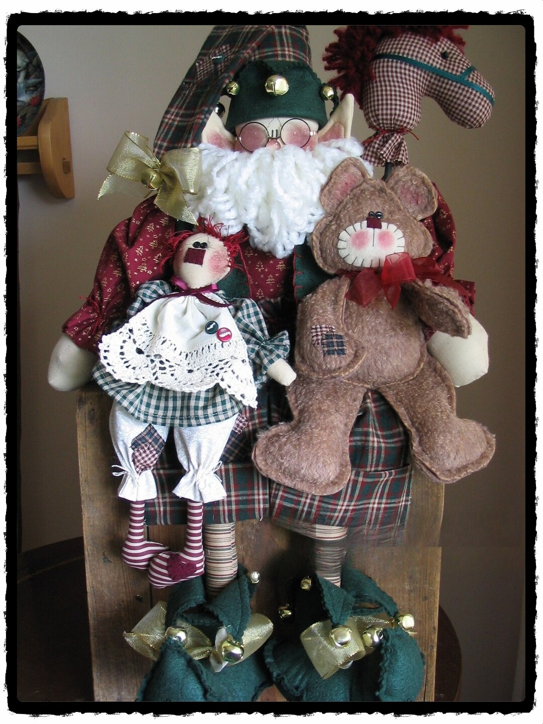 Toymaker Doll E-pattern, 30-inch, With Bear, Horse, Raggedy Doll (PDF ...