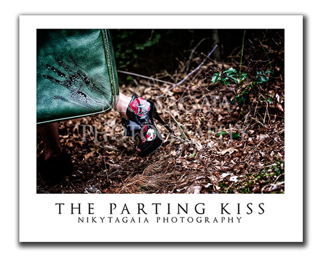 The Parting Kiss Horror Dark Art Still Print Nikytagaia - Etsy