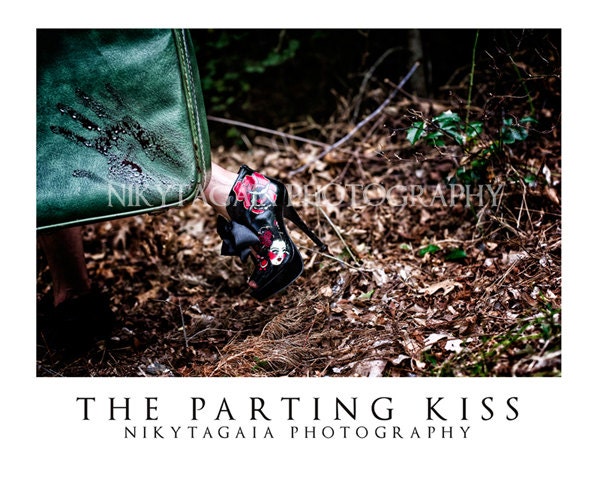 The Parting Kiss Horror Dark Art Still Print Nikytagaia - Etsy