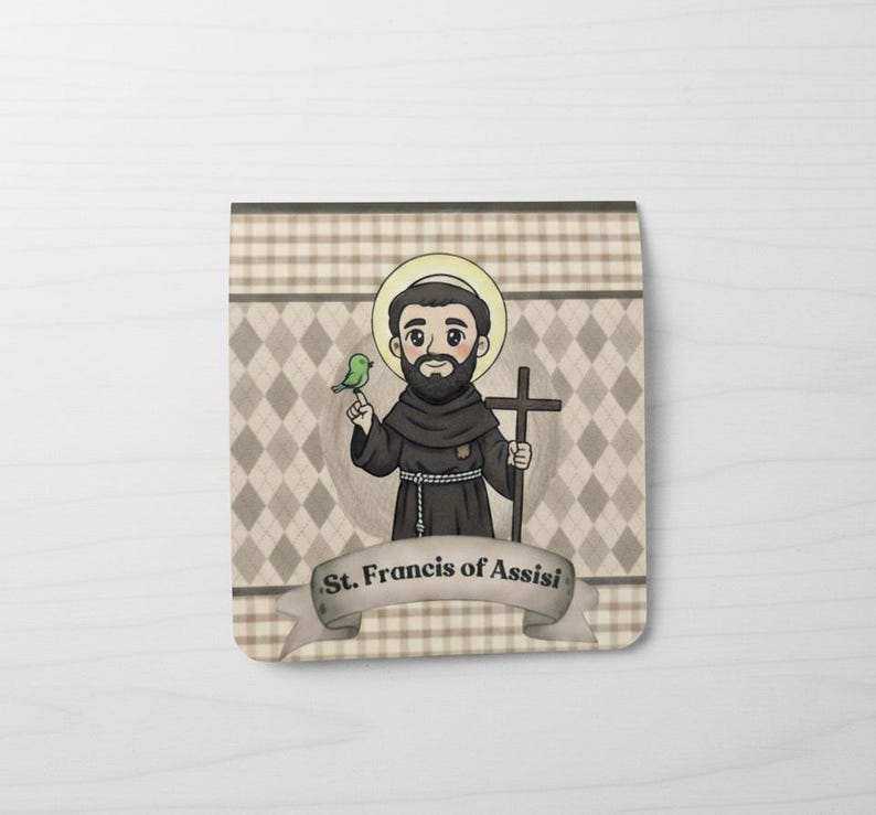 St. Francis of Assisi Magnetic Bookmark - Etsy