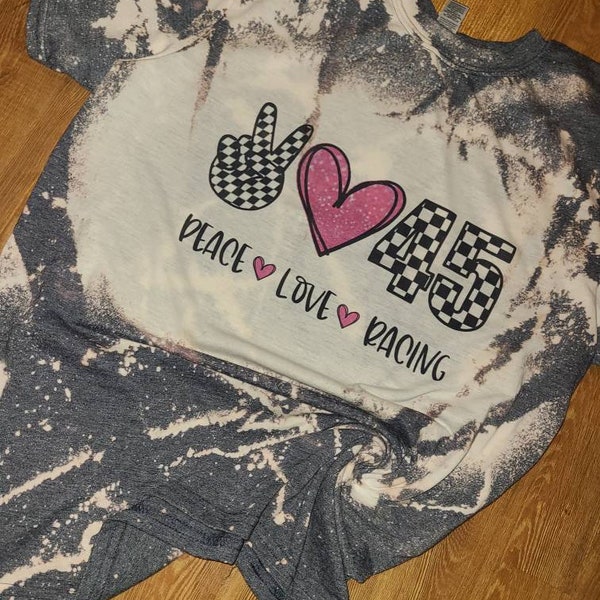 Peace Love Race Svg - Etsy