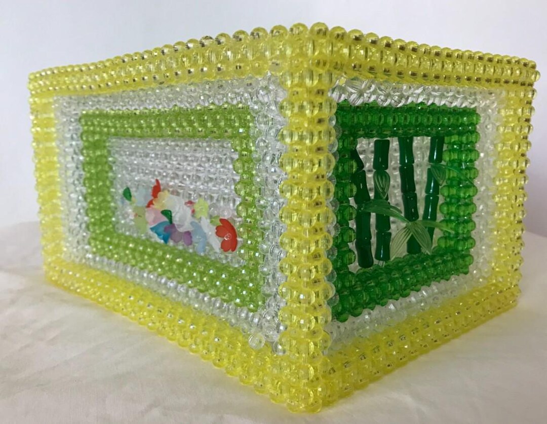 Beaded Accessory Box, Jewelry Box, Handcrafted Container - Etsy