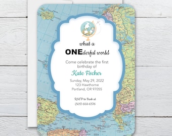 Physical Birthday Invitation - Etsy
