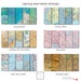 Map Cupcake Wraps, Pastel Map Paper Cupcake Wraps, Bon Voyage Party ...