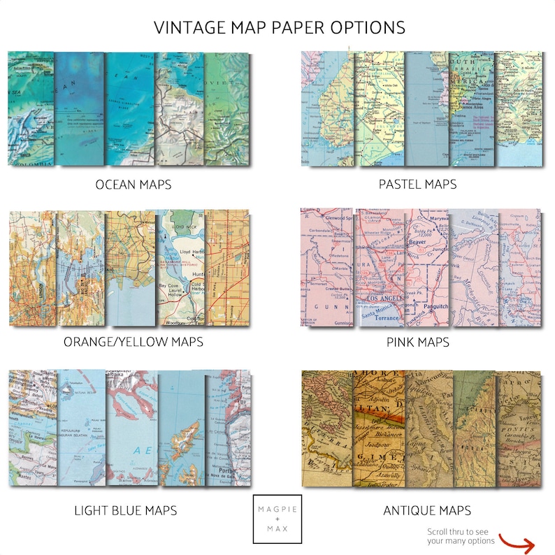 Cupcake Wraps, Pastel Map Paper Cupcake Wraps, Bon Voyage Party, Map ...