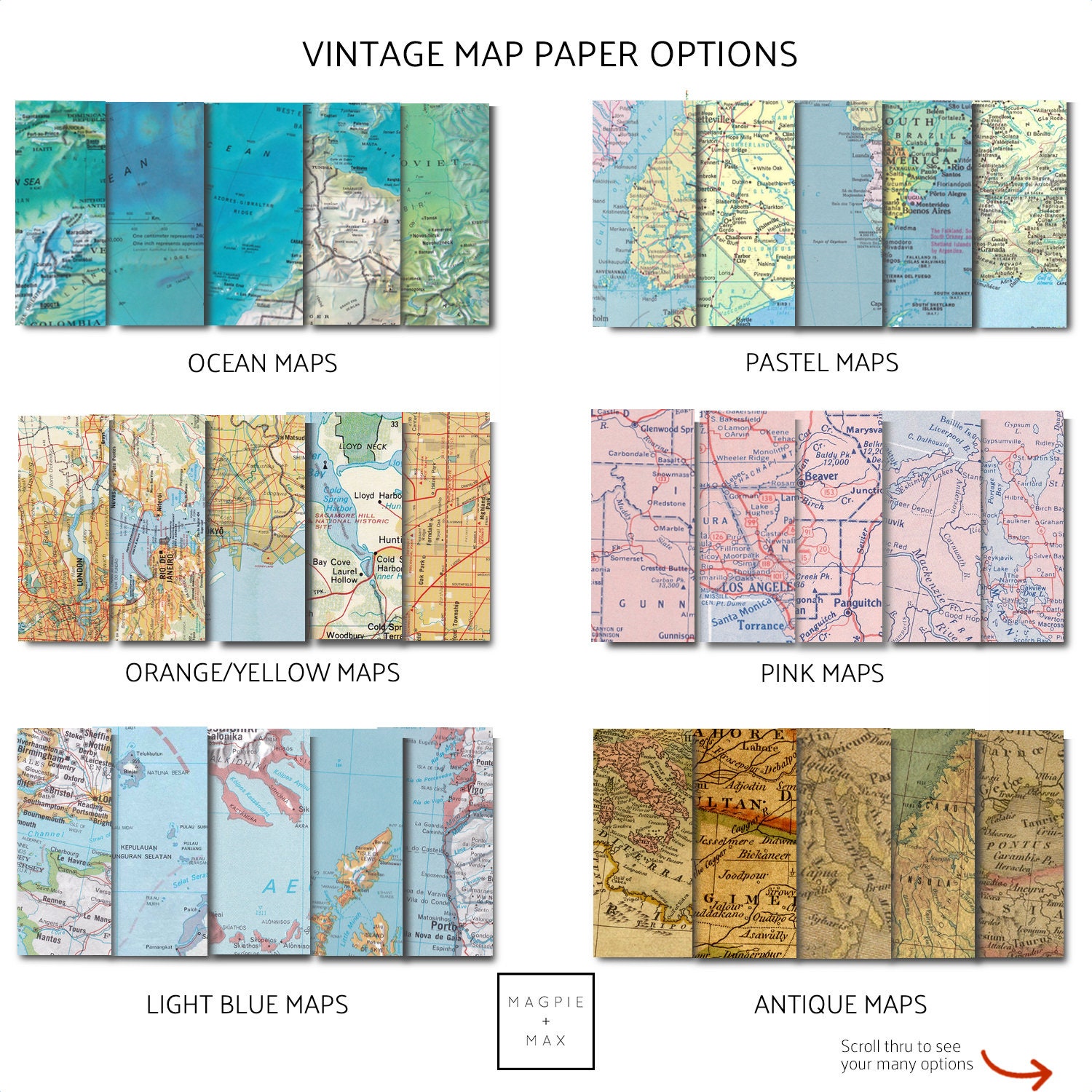 Map Cupcake Wraps, Pastel Map Paper Cupcake Wraps, Bon Voyage Party ...