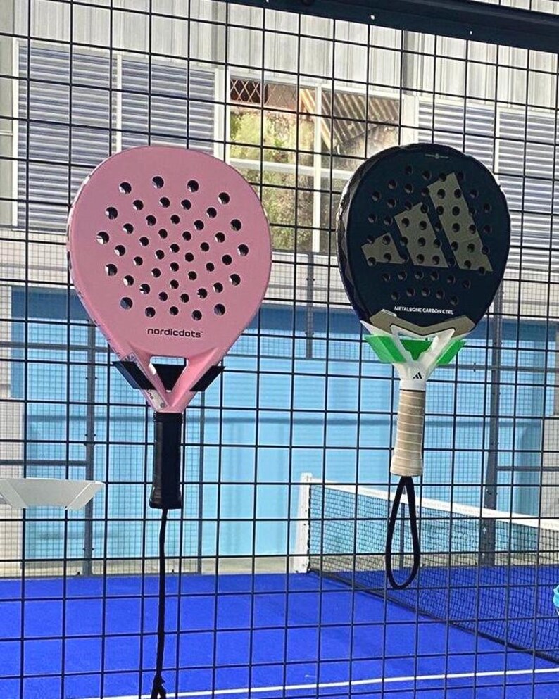 Padel Racket Fence Holder – 3D Printed Court Accessory - Etsy