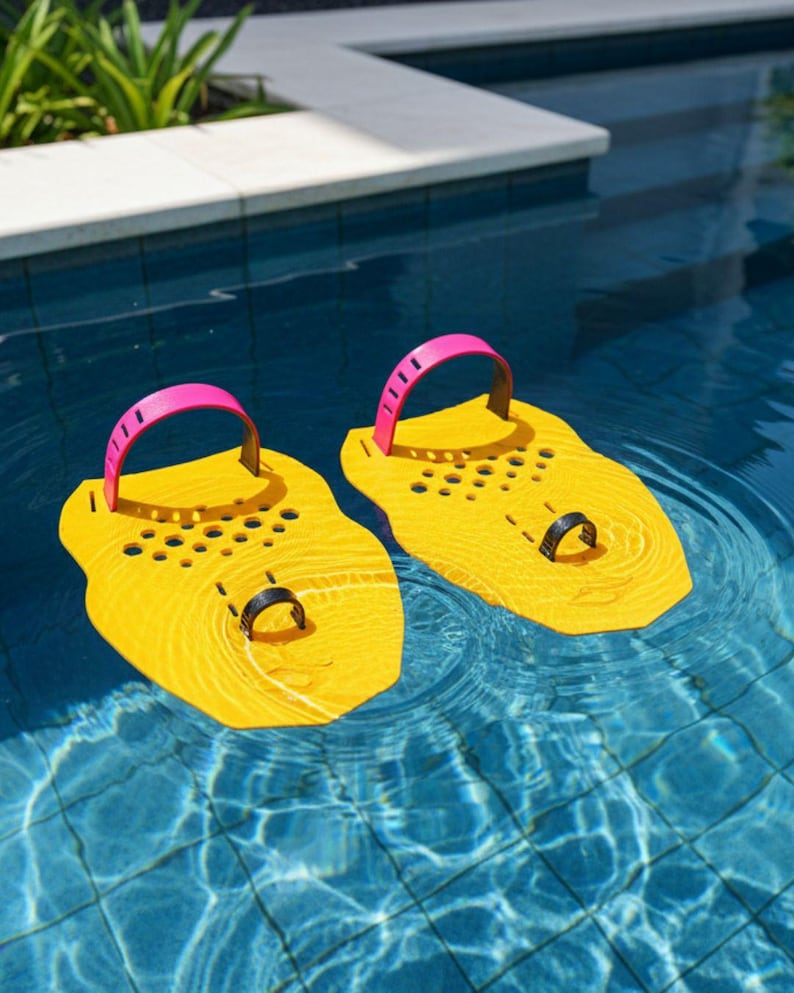 Swimming Paddles | Hand Paddle | Swim Training Tool | Pool Paddle 3D ...