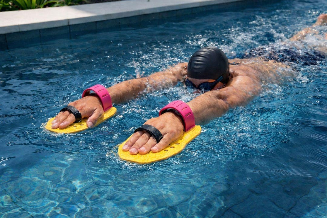 Swimming Paddles | Hand Paddle | Swim Training Tool | Pool Paddle 3D ...