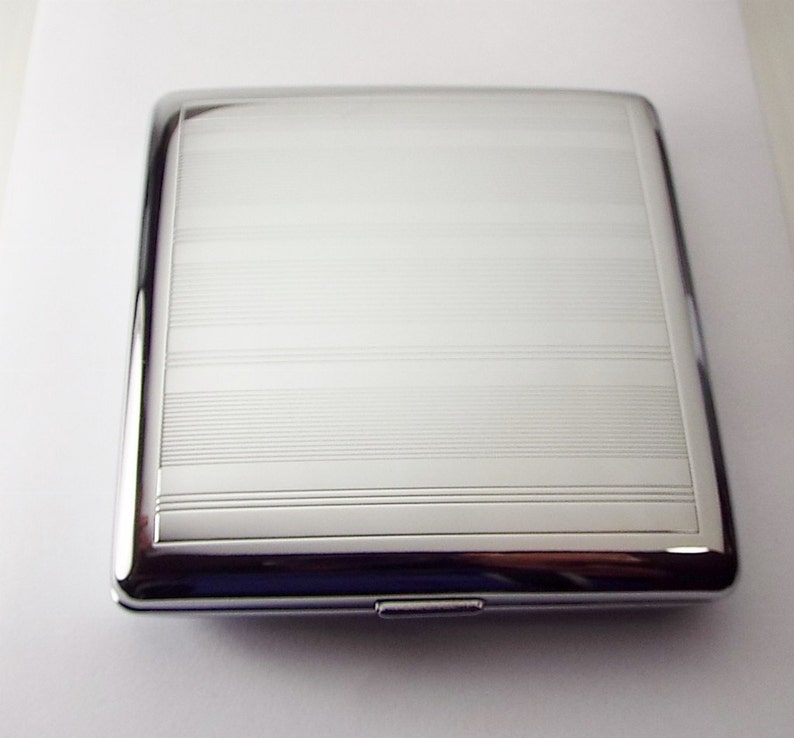 Custom Engraved Personalized Cigarette Case Double Sided | Etsy