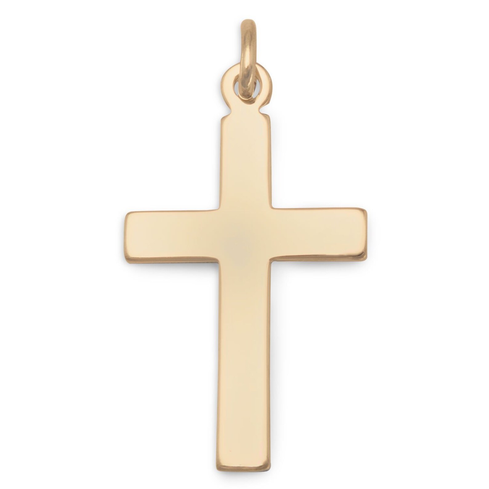 Personalized Custom Engraved Small Gold Filled Cross Pendant - Etsy