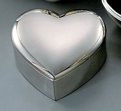 Small Silver Trinket Box - Etsy