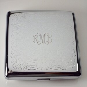Cigarette Case Custom Engraved Personalized Double Sided King Size ...