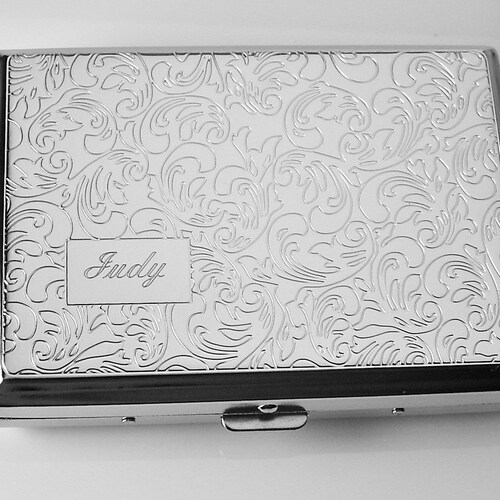 Cigarette Case Personalized Custom Engraved Double Sided - Etsy